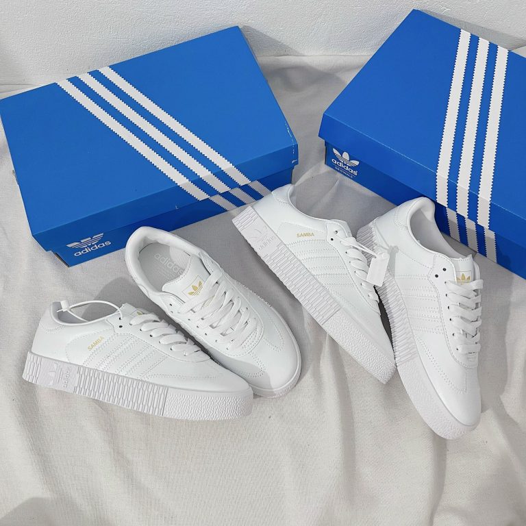 Giày Adidas Samba 'Triple White'
