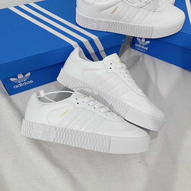 Giày Adidas Samba 'Triple White'